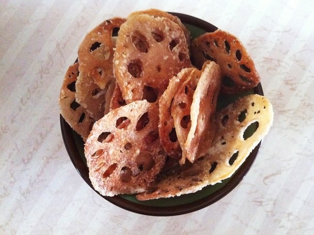 Lotus Root Chips - Cooking with a Wallflower