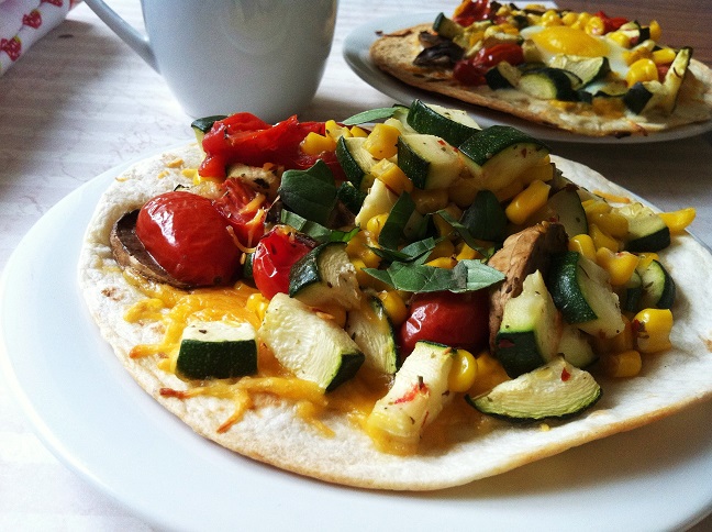 Three-Ways Roasted Vegetable Soft Tacos - Cooking with a Wallflower