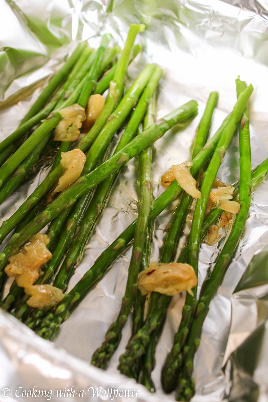 Roasted Asparagus and Snap Peas Spring Salad - Cooking with a Wallflower