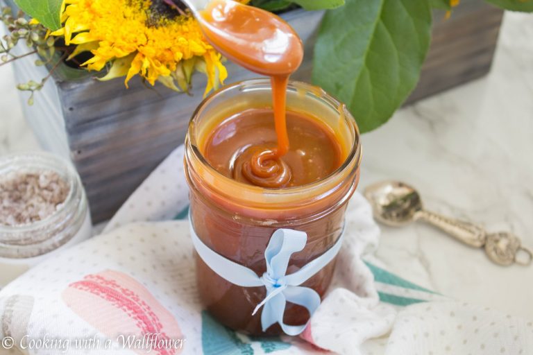 Small Batch Salted Caramel - Cooking with a Wallflower