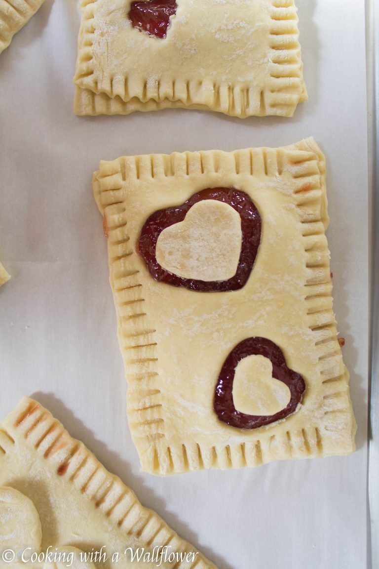 Strawberry Jam Pop Tarts - Cooking with a Wallflower