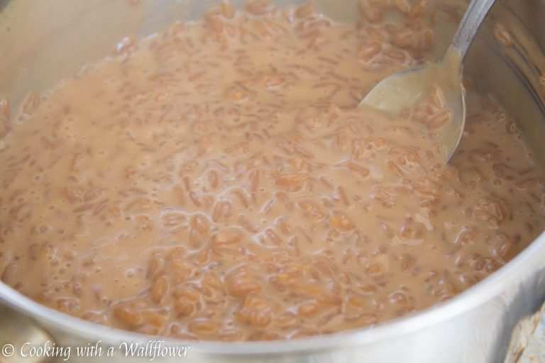 Earl Grey Rice Pudding - Cooking with a Wallflower