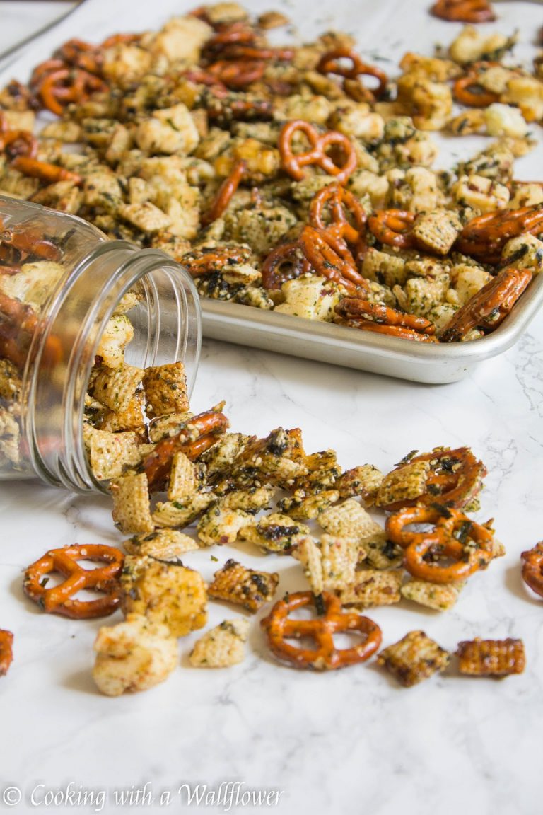 Spicy Furikake Chex Mix - Cooking with a Wallflower