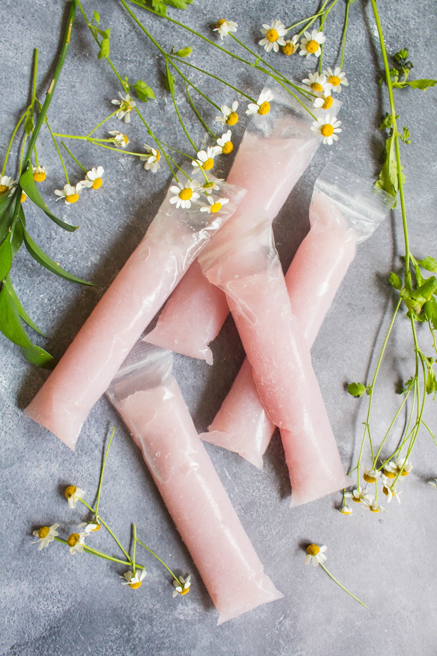 Lychee Rosé Otter Pops - Cooking with a Wallflower
