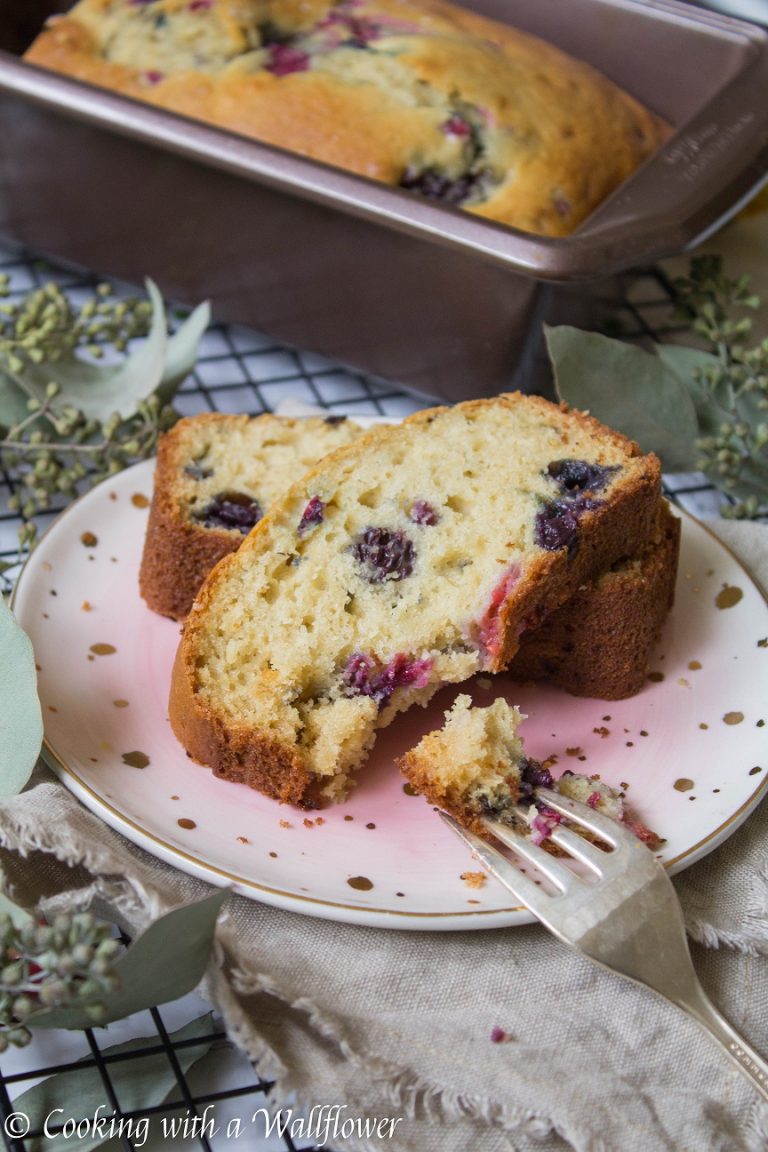 Mixed Berry Buttermilk Bread - Cooking with a Wallflower