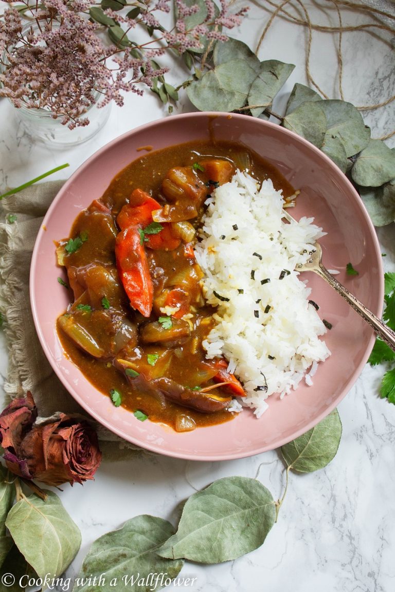 Japanese Style Curry Rice - Cooking with a Wallflower