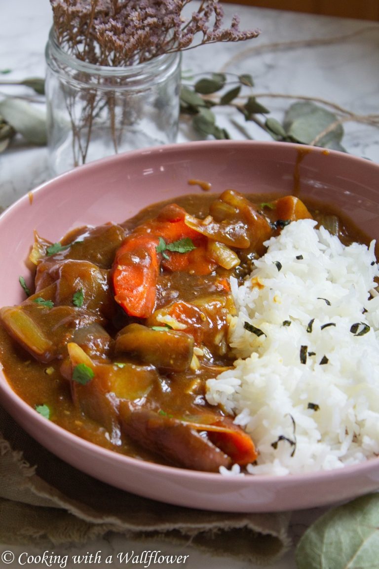 Japanese Style Curry Rice - Cooking with a Wallflower