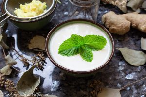 Ginger Milk Pudding - Cooking with a Wallflower