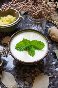 Ginger Milk Pudding - Cooking with a Wallflower