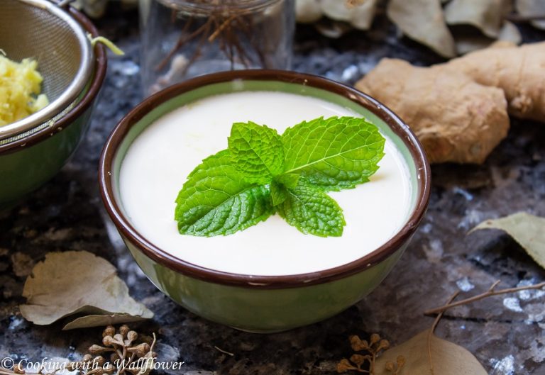 Ginger Milk Pudding - Cooking with a Wallflower