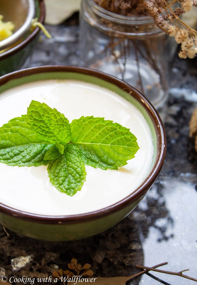 Ginger Milk Pudding - Cooking with a Wallflower