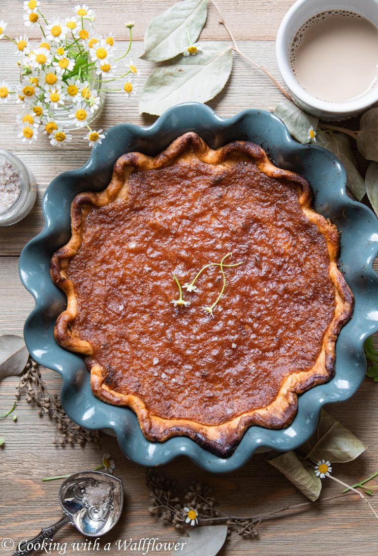 Salted Honey Pie - Cooking with a Wallflower