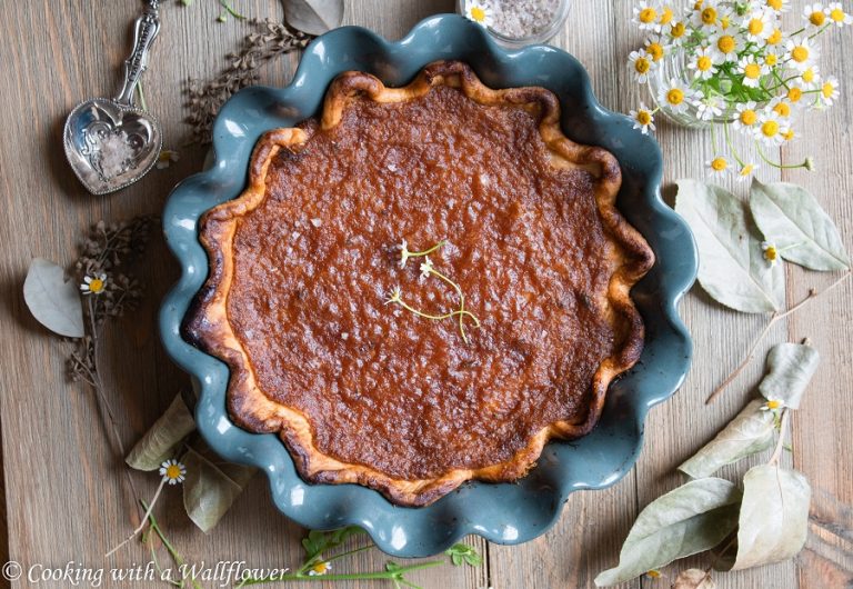Salted Honey Pie - Cooking with a Wallflower