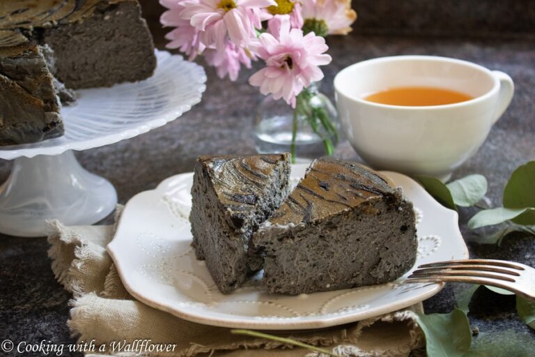 Black Sesame Basque Burnt Cheesecake