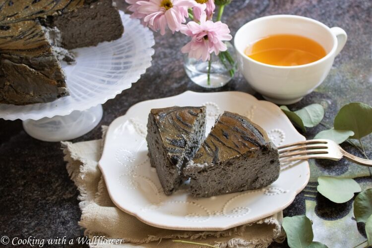 Black Sesame Basque Burnt Cheesecake